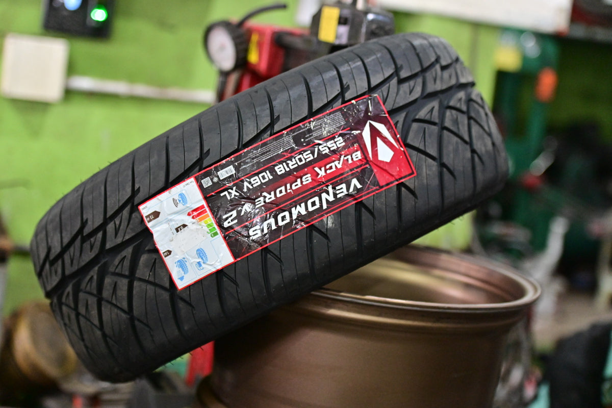 ยางรถยนต์ VEENOMOUS BLACK SPIDRE V.2 255/50/18 – BPDracingwheels