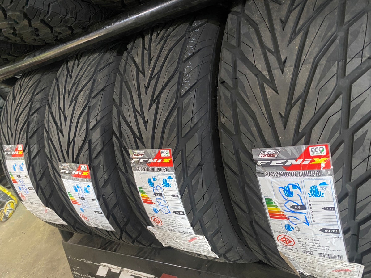 ยางรถยนต์ Lenso Fenix 265/60/18 – BPDracingwheels